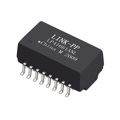 China XFMRS-05C 10/100 Base-T PoE+ Single Port Lan Magnetic Transformer LP41661ANL for sale