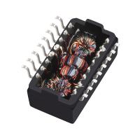 China XFMRS-05C 10/100 Base-T PoE+ Single Port Lan Magnetic Transformer LP41661ANL for sale