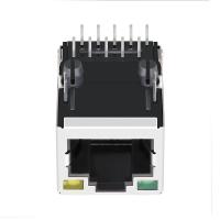 China RT7-ZZ-0032 1000 Base-T 10p8c Integrated Magnetic Jacks Ethernet Port RJ45 Connector for sale