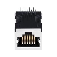 China J0011D11NL Rj45 Female Connector 100 Base-T 8p8c Tab Down Industrial RJ45 Ethernet Connector for sale