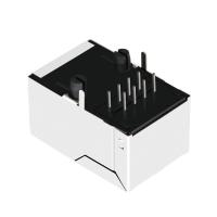 China JXR1-0005NLT Lan Port RJ45 Modular Jack 100 Base-T 8p8c Tab Up Without Led Shielded for sale