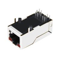 China Ethernet Cable RJ45 Connectors 10 / 100Base-T LPJK4010B69NL Flip Chip for sale