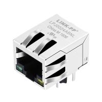 China LPJ0024ABNL Single Port 10/100 Base-T RJ45 Female Connector Socket Connection J0024D21B for sale