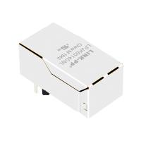 China JK0-0018NL 1x2 Port 1000 Base-T Without Led Ethernet Lan Port Network Jack RJ45 Industrial Ethernet Connector for sale