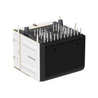 China JX20-0252NL | LPJ27335A48NL Coon Stacked RJ45 2x2 100Base-Tx 1CT/1CT RoHS for sale