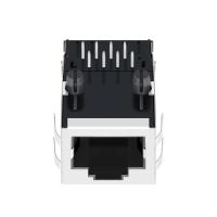 China JXR1-0001NLT 100 Base-T Single Port Ethernet Magnetics RJ45 Modular Jacks for sale