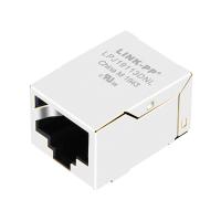 China J0C-0003NLT 1x1 Port SMT RJ45 Jack Magnetic Network Connector Without Led for sale