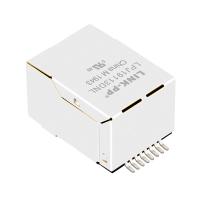 China J0C-0003NLT 1x1 Port SMT RJ45 Jack Magnetic Network Connector Without Led for sale