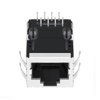 China J1006F21NL CAT 5 & 6 UTP 100 Base-TX Fast Ethernet RJ45 1x1 Tab-UP for sale