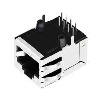 China J1006F21NL CAT 5 & 6 UTP 100 Base-TX Fast Ethernet RJ45 1x1 Tab-UP for sale