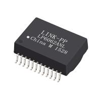 China VP6014RZ HF Gigabit POE+ Lan Ethernet Magnetic Transformers 1CT SMD 1500Vrms Open Header for sale