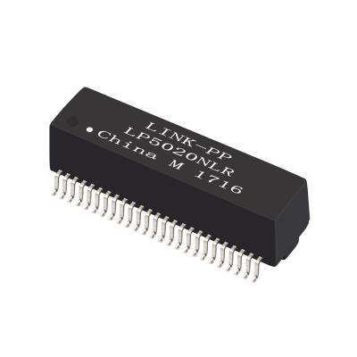 China TG1G-S220NWLF SMD 50 Pin Slimline Dual Port Gigabit Isolation Modules for sale