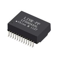 China Multi Pin Connector Lan Transformer With 10/100 Base-TX 24HSS1041-2 HF for sale