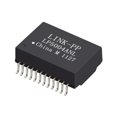 China Multi Pin Connector Lan Transformer With 10/100 Base-TX 24HSS1041-2 HF for sale