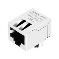 China Tab Down 1x1 Port Without Led 100 Base-T Integrated Magnetic Jacks J0011D11 for sale