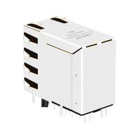 China XRJH-21C-1-HD3-170 Stacked RJ45 1000Base-T LPJG17103ADNL Through Hole Assembly for sale