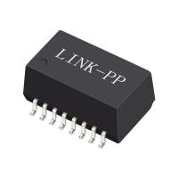 China Single Port 10/100 Base-T 16 PIN SMD Magnetics Transformer Modules HX1188NLT for sale