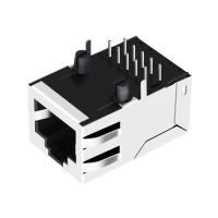 China Tab Up 10G Base-T 1 Port Magnetic RJ45 Jack JXT7-1123NL for sale