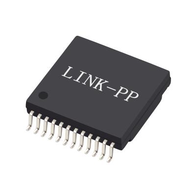 China S558-10GB-06 1 Port SMD Lan Magnetic Transformers 10G Base-T 24 PIN for sale