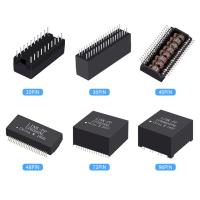China 4.5KV Ethernet Magnetic Transformer HX1339NL 100 Base-T 1 Port 20 PIN for sale