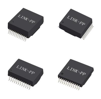China 1000 Base-T High Isolation 4KV Single Port 24PIN PoE+ Magnetic Transformer REINFORCED HX5224CNL for sale
