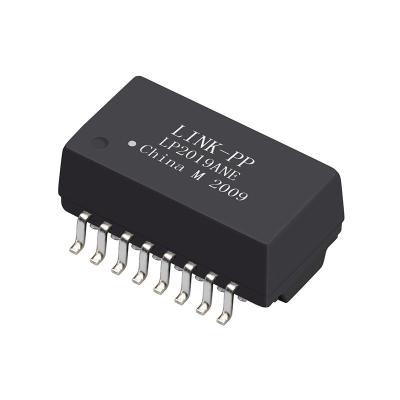 China XFVOIP-05 Compatible LINK-PP LP2019ANL 100 BASE-T PoE+ 700mA 16 Pin Ethernet Transformer for sale