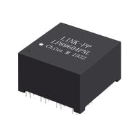 China QD96A02PP High PoE+ Magnetic Transformer 1000 Base-T Quad Port THT 91 Pin for sale