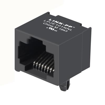 China 43860-5025 Compatible LPJE101NNL Tab UP 8P8C RJ45 Modular Jack Without Magnetics for sale