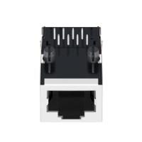 China SI-80081-F 100 Base-T 1x1 Port Rj45 Ethernet Jack Tab Up No Leds for sale