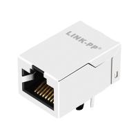 China SI-80081-F 100 Base-T 1x1 Port Rj45 Ethernet Jack Tab Up No Leds for sale