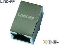 China XMPH-01D-1-D25-110 Side Entry POE RJ45 8P10C Thru Hole , XMH-RJH-1-D2E-1-180 for sale