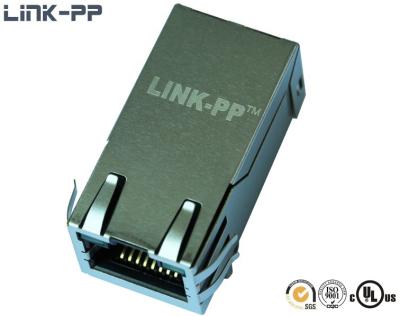 China Tap UP PoE 10/100 MAG With LED Version Cross XMPH-TRJK0013AHNL-GE1 for sale