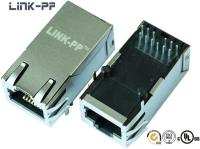China IEEE 802.3 POE RJ45 10P8C 10 / 100Mbps Filter , XMP-RMP-LC4P-16F6-NL for sale