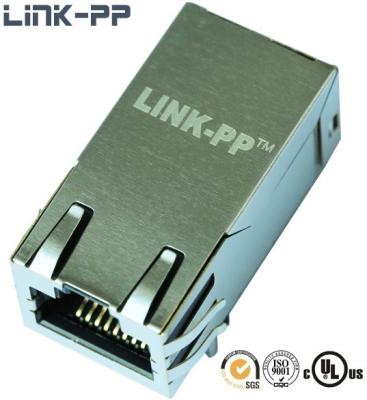 China High performance POE RJ45 PCB Jack  LAN interface XPJH-RMP-061L-10W6-NL for sale