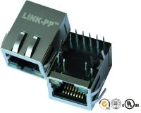 China 203290 RJ45 Modular Jack Shielded LAN interface LPJ4011GFNL for sale