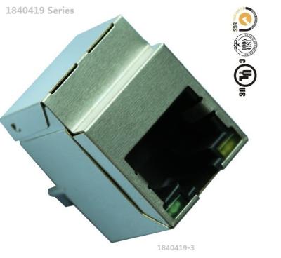 China 1840419 Series Tyco / TE Modular Jack Vertical Type Wireless Across LPJD1011BENL for sale