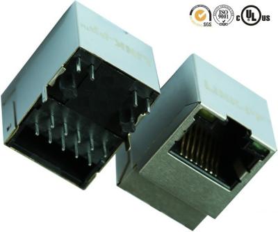 China 1840417-3 Magnetic 100Base-TX Rj45 LPJD0711BENL Ethernet Right Angle RJ45 for sale