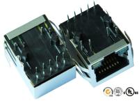 China Transformer Gigabit  RJ45 With Integrated Magnetics 7499111121 , MIC38011-5265T-LF for sale