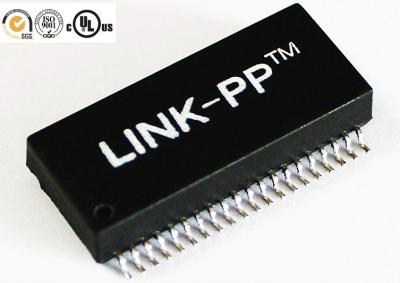 China 000-7365-30R-LF1 Telecom Transformer Module Dual Port 10/100/1000Base-T for sale
