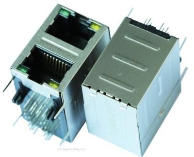 China 2X1 Gigabit RJ45 Modular Jack LPJG17102A96NL Cross 0845-2R1T-E4 Embedded PC for sale