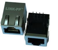 China LPJ16264CNL Cross 1-1840775-1 RJ45 Modular Jack 1PORT 100 BASE-T for sale