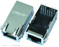 China 1840728-7 Mag Rj45 Jack 1G41 Gigabit Schematic Shieled With LED Server Adapters for sale