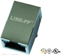 China 1-1840801-1 Magnetic RJ45 Jack LPJ6011BBNL Hardened Unmanaged Ethernet Switch for sale