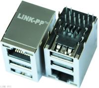 China 45F-10201DYD2NL Rj45 Two USB LPJU5202BONL Modular Industrial Ethernet interface for sale