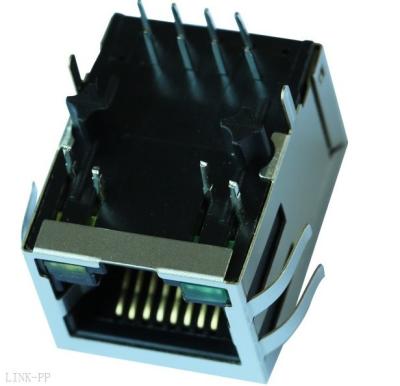 China 5-1605728-1 Mag45 100M Optional Decoupling Capacitor With LEDs LPJ16115A28NL for sale