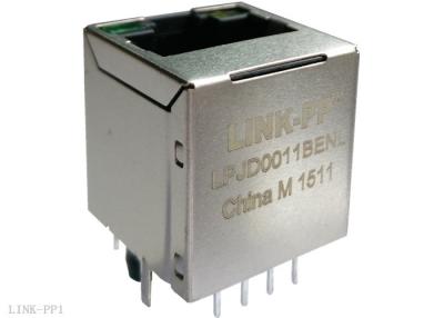 China 51F-1203ND2 Vertical RJ45 Jack 100M LPJD0012DNL Designs To Support Every PHY for sale