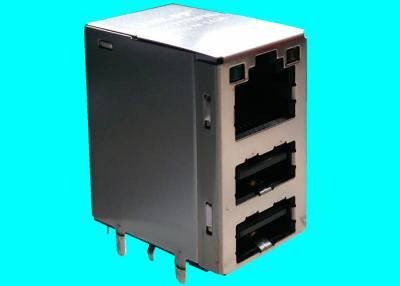 China 45F-10102DYD2NL 21.69mm RJ45 USB Connector LPJU5402B79NL Single-board-computer for sale