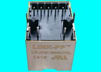 China LPJD5011BENL Vertical RJ45 Jack With 10/100Base-T Integrated Magnetic for sale