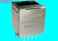 China Vertical RJ45 Jack J1AT11ZCC2 10 / 100Base-T Ethernet LPJD0012BHNL TDM modem for sale