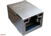 China LPJ19201BGNL Cross MIC2412A-5108X-LF High performance SMT RJ45 Connector for sale